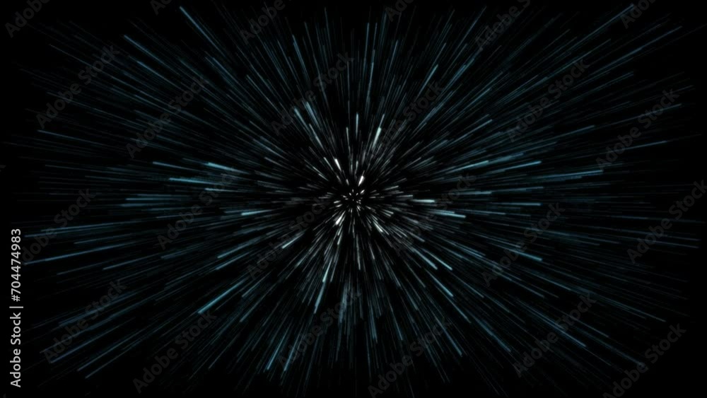 Animation of falling stars, particles. Cosmic sky. on a transparent ...