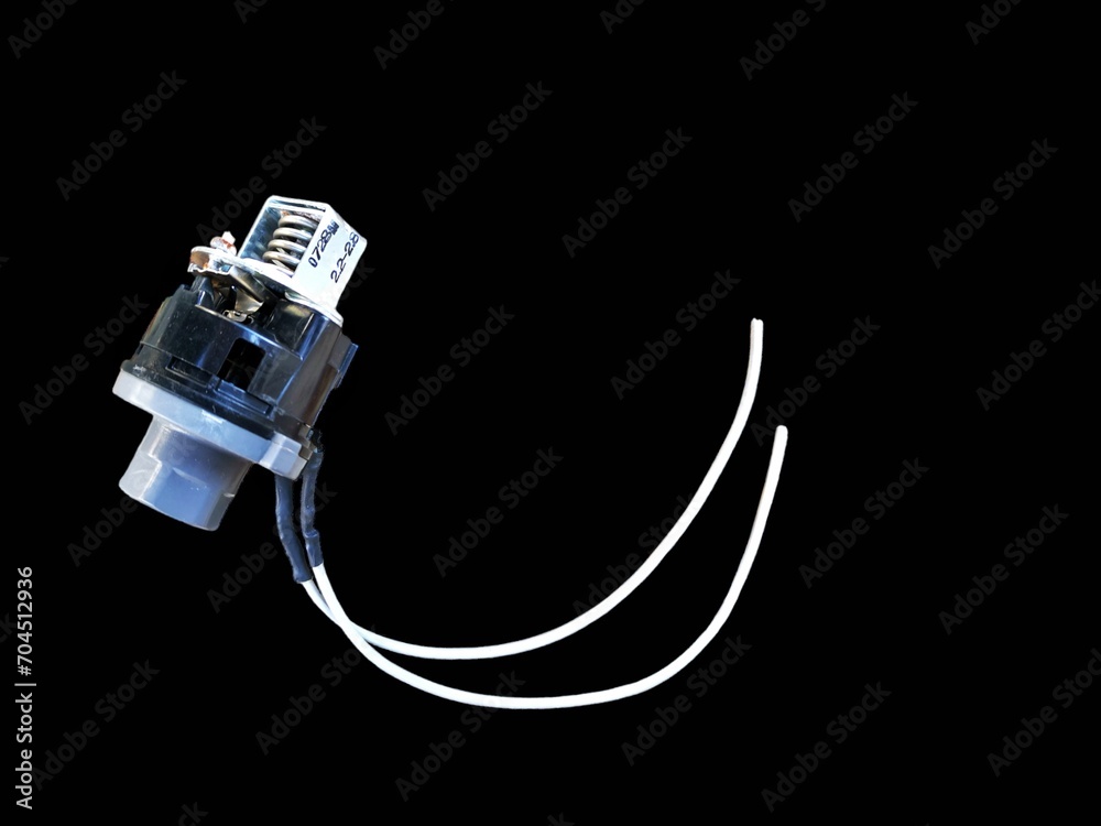 3d render of a glowing sign, Water pump cut-off switch , pressure ...