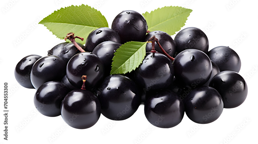 Acai berry, transparent background, high-resolution image, superfood ...