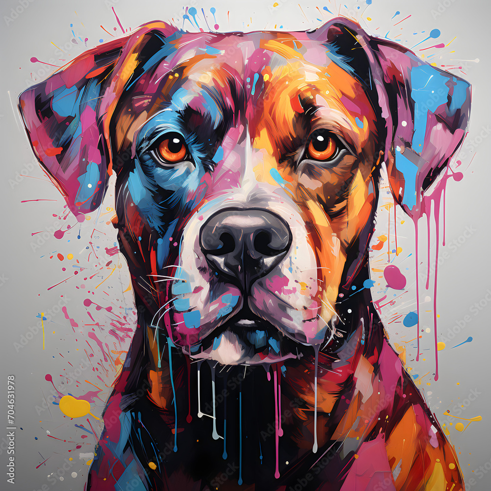 Assorted Dog Clipart in Color Splash, Dogs Clipart, Dog Clipart, Dogs ...