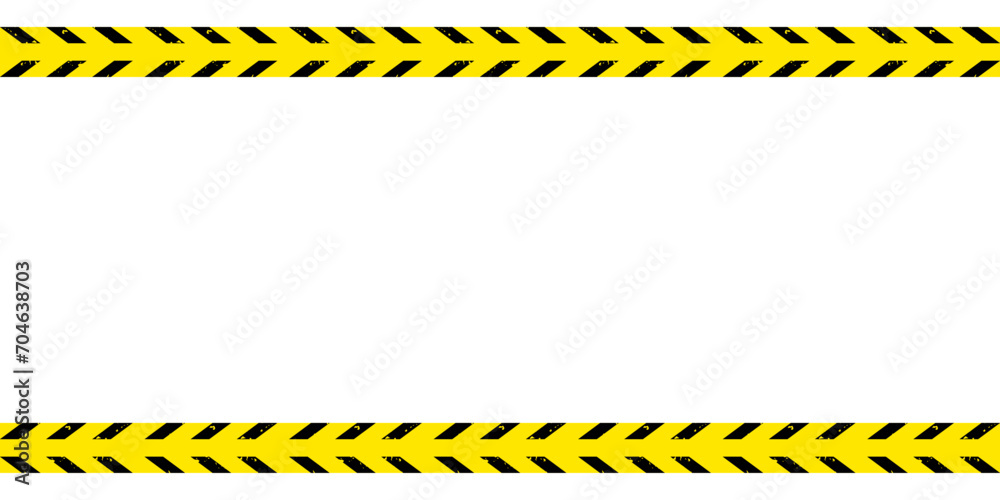 Line yellow and black color with texture and text space. Warning sign ...
