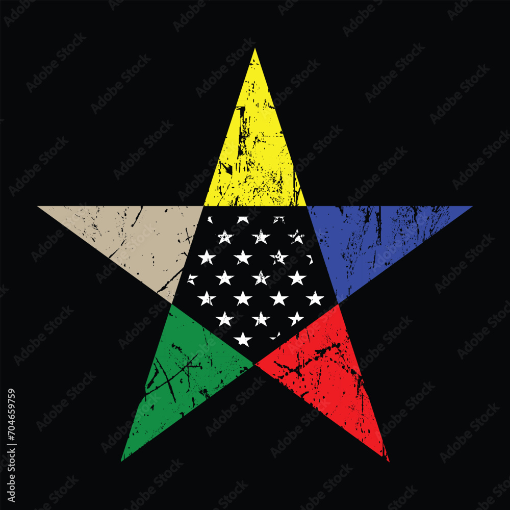 First Responders Flag Star American Police Firefighter Military ...