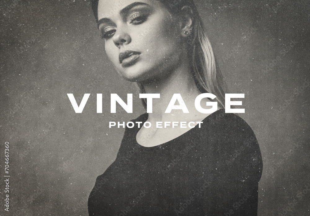 Vintage Old Retro Photo Effect Paper Texture Template Mockup Overlay ...