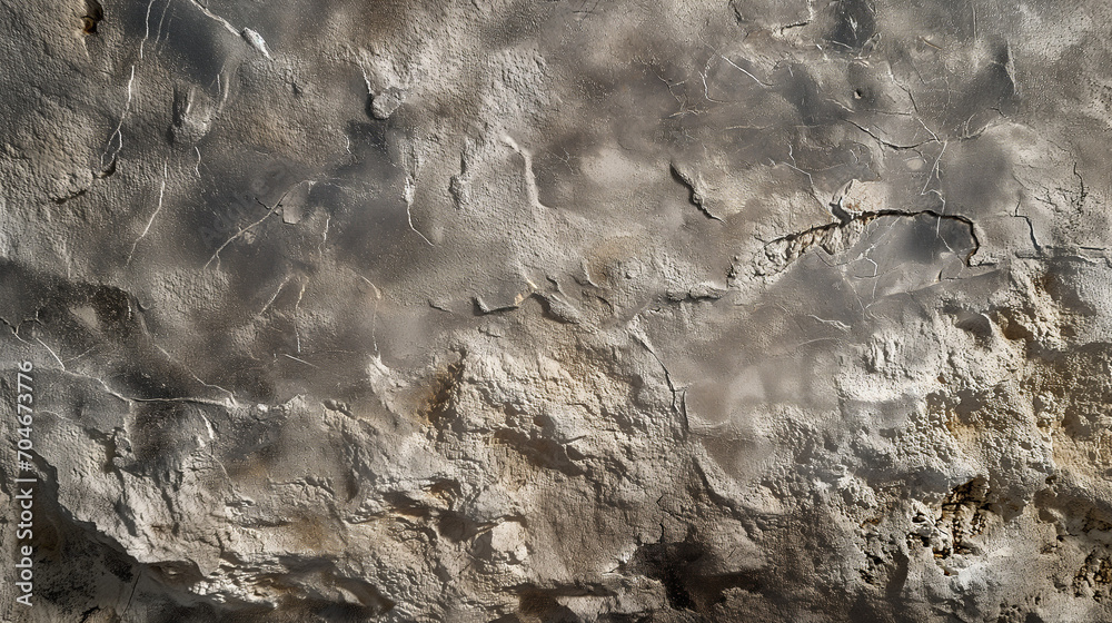 Close Up of Cracked Rock, Detailed View of Natural Fissures and Faults ...