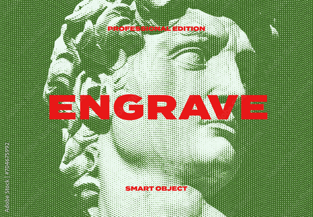 Engrave Halftone Risograph Retro Photo Effect Paper Texture Template ...