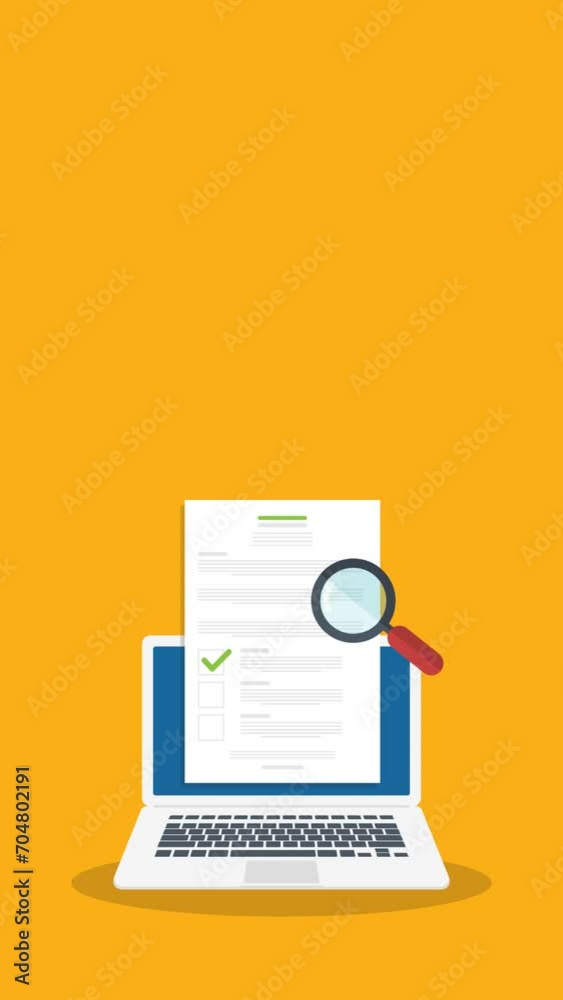 Document inspection. Online digital document inspection or assessment ...