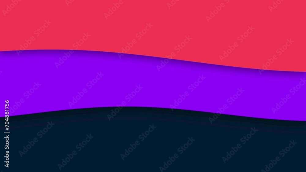 Flat animation, motion graphic background. color full line, dot, circle ...