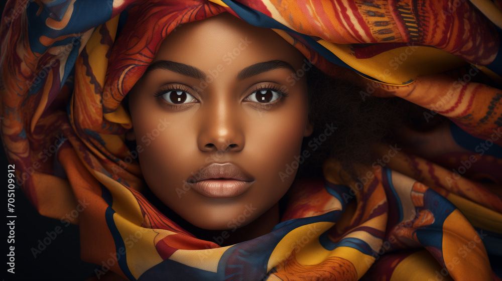 Radiant Diversity Portrait: Visual representation featuring the radiant ...