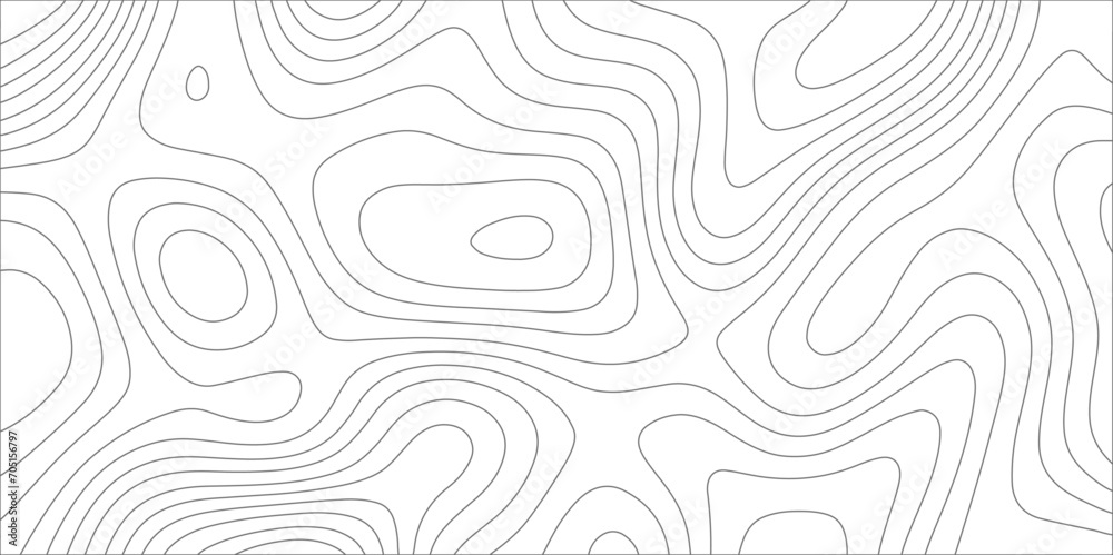 abstract white wave paper curved reliefs background. Topography map ...