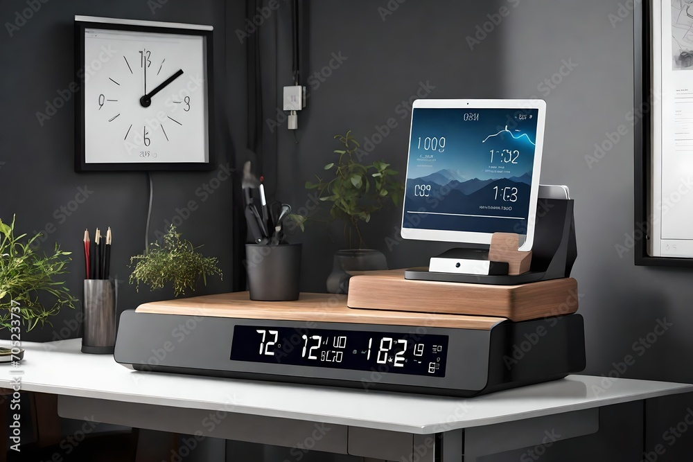 Many modern clocks use digital displays instead of traditional analog ...