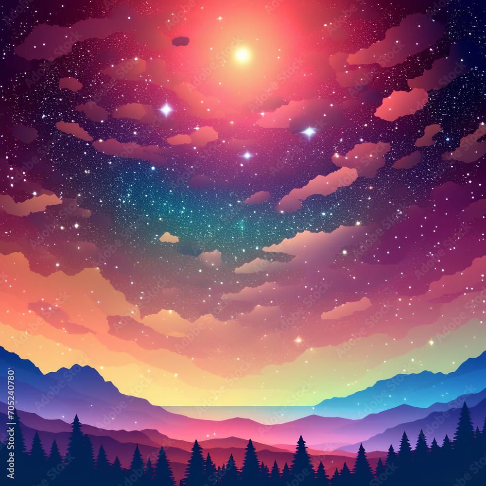 the universe is pixelated, with each pixel representing a celestial ...