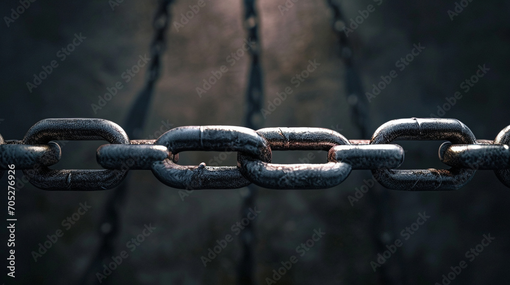 A chains background can be a symbol of oppression, imprisonment, or ...
