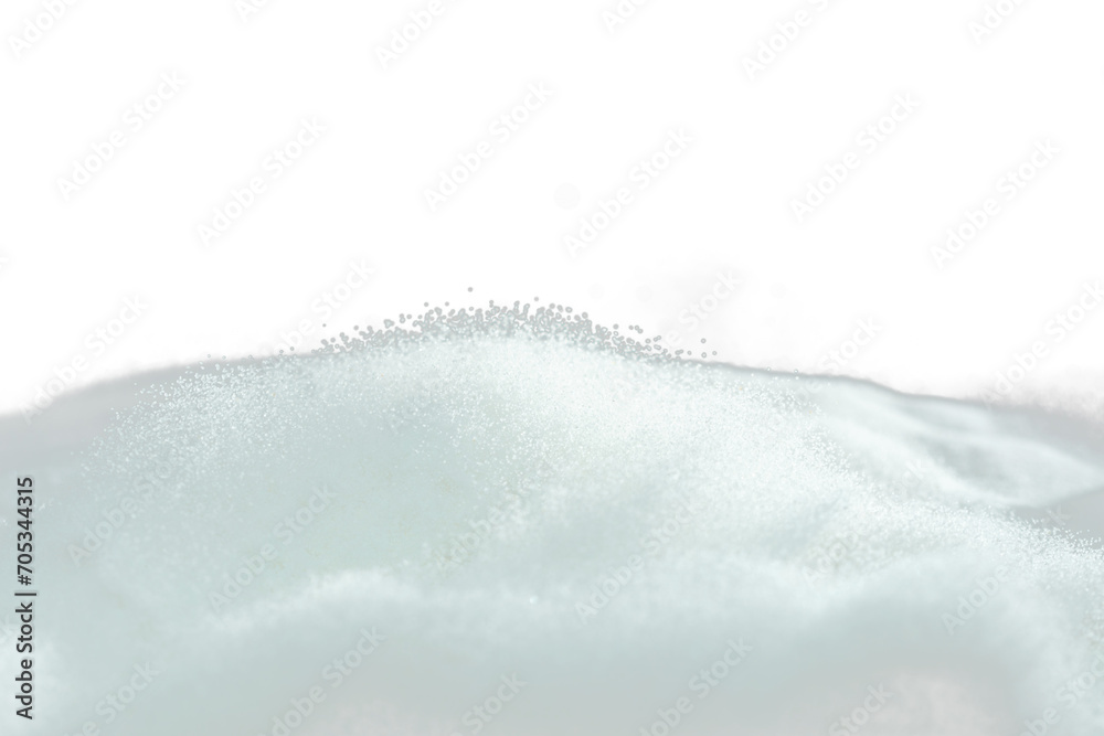 Million of white sand explosion, Photo image of falling down shower ...