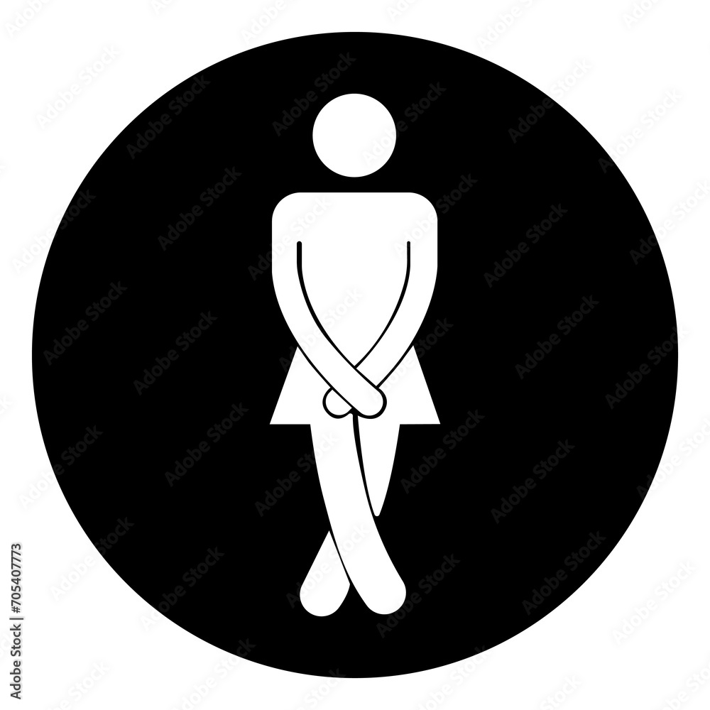 Women Symbol Sign,Vector Illustration, Isolated On White Background ...