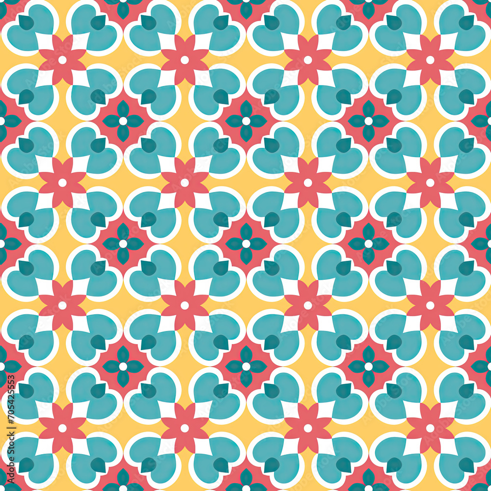 Singapore Peranakan seamless pattern, seamless tile, background ...