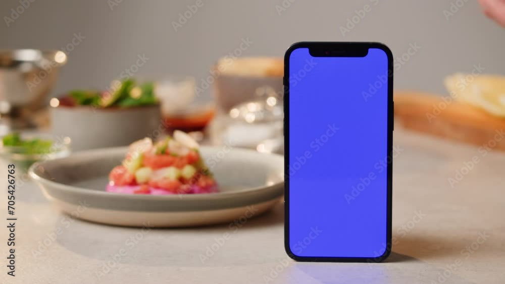 Fancy restaurant booking table application, delivery phone application ...