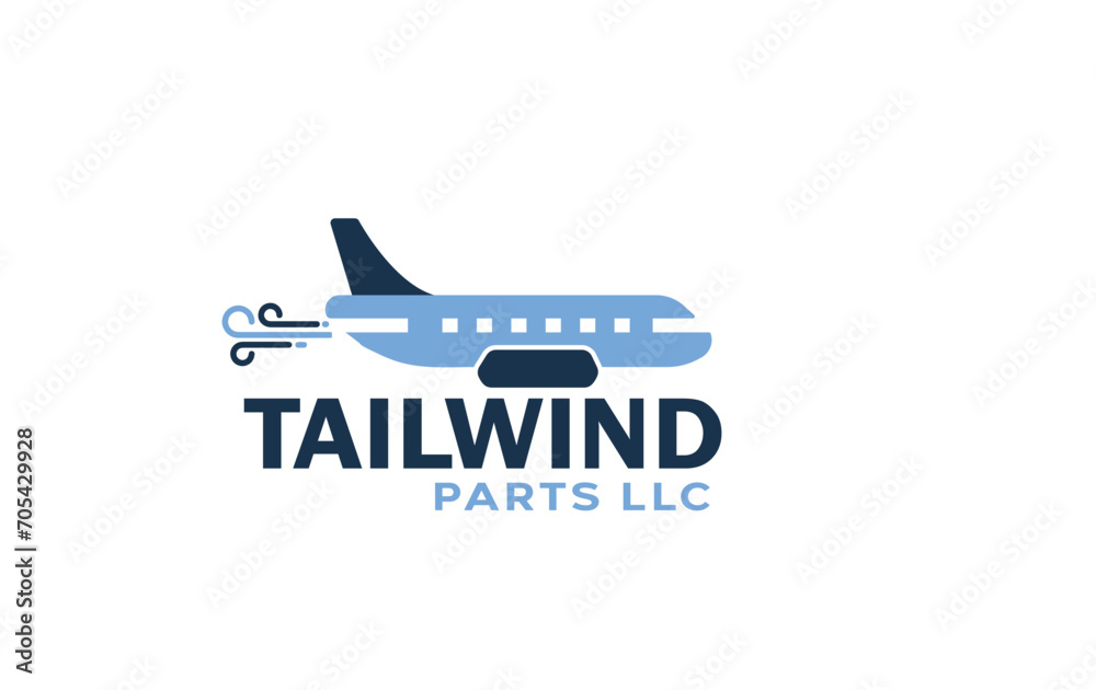 Tailwind Logo, Wind Energy Logo, Sustainable Energy Logo, Renewable ...