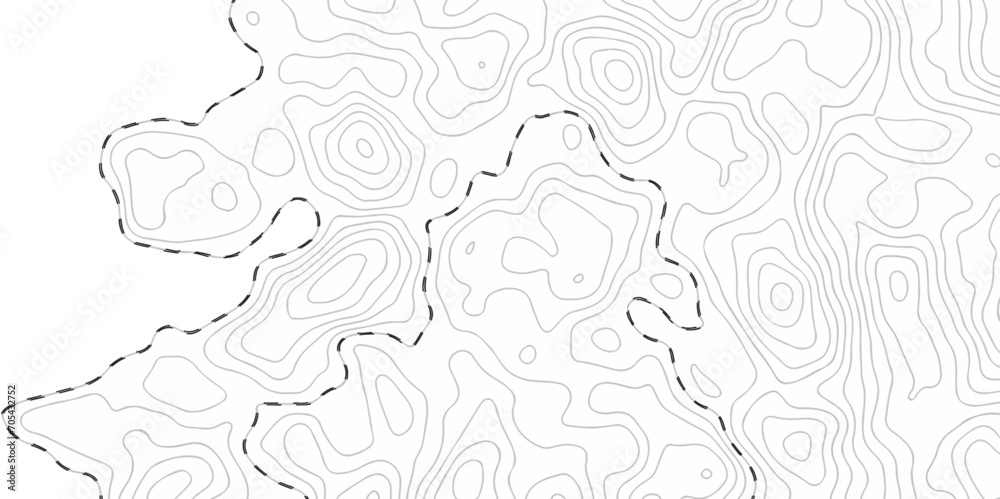 Abstract pattern with lines seamless pattern and topography map and ...