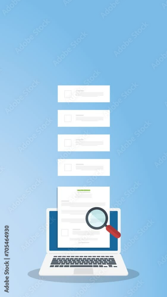 Document inspection. Online digital document inspection or assessment ...