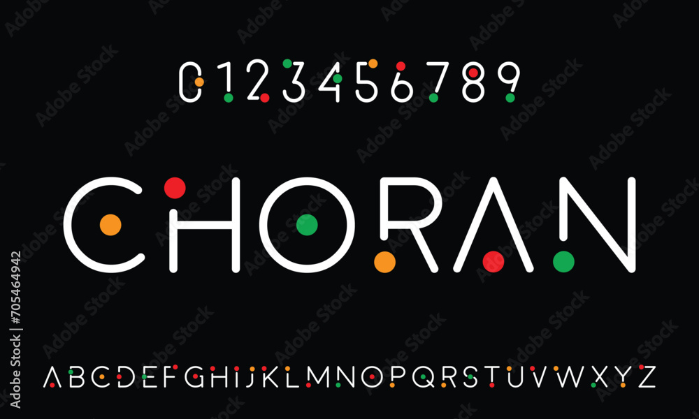 Aster abstract digital technology logo font alphabet. Minimal modern ...