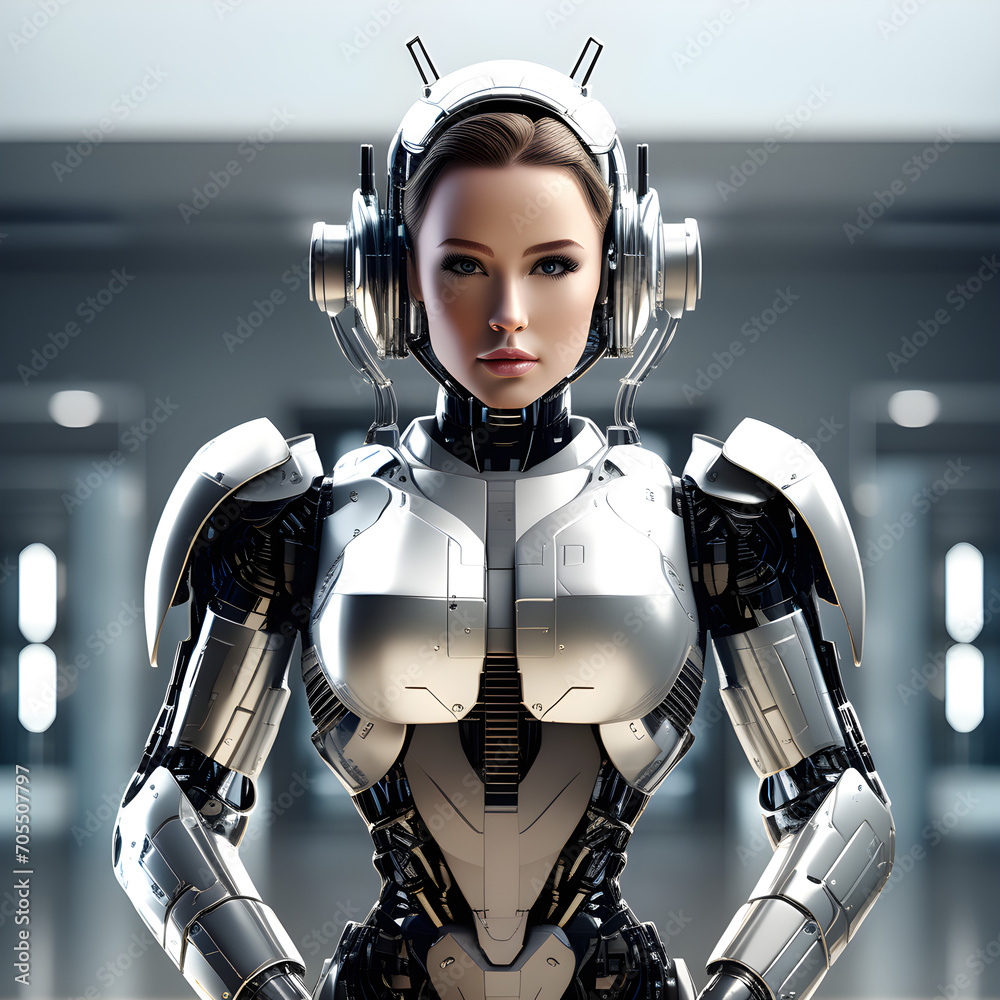 Robot, AI robot, virtual person, 4th revolution, 4th industry, virtual ...