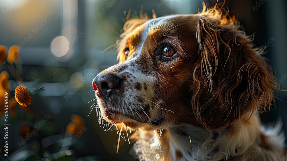Adorable Welsh Springer Spaniel Dog Breed, Desktop Wallpaper ...
