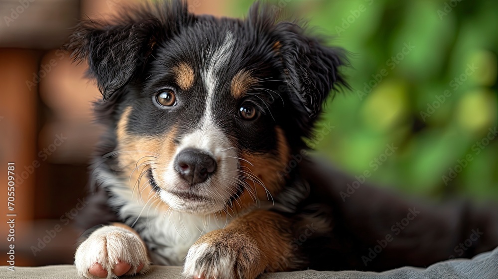 Australian Shepherd Puppy Playing Owner Other, Desktop Wallpaper ...
