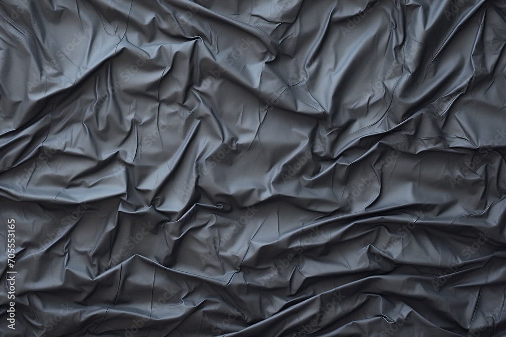 high contrast black crumpled paper Stock Photo | Adobe Stock