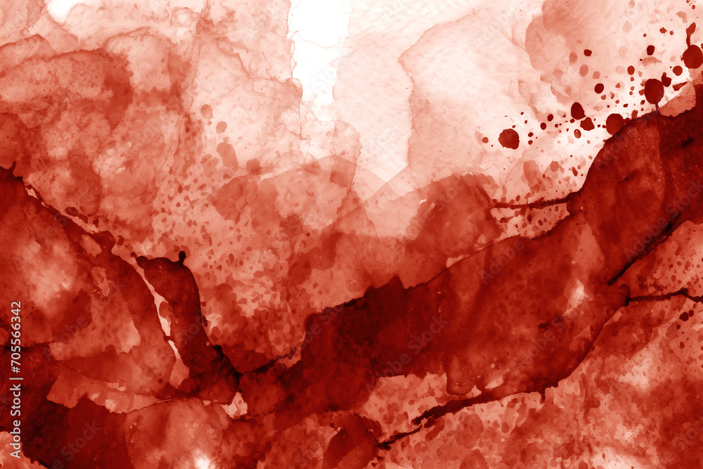 Blood Texture Background. Texture of Concrete wall with bloody red ...