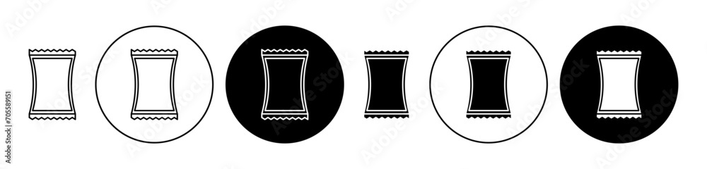 Vetor de Packet Soluble Powder Vector Illustration Set. Pour Sachet ...