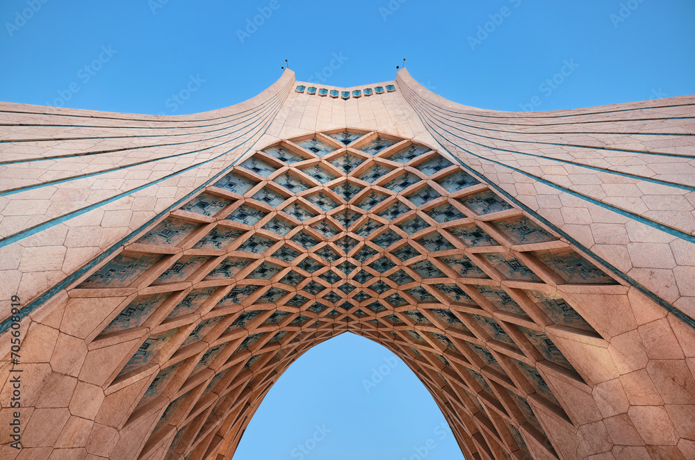 Azadi Tower is a symbol of freedom in Iran, the main symbol of Iran's ...