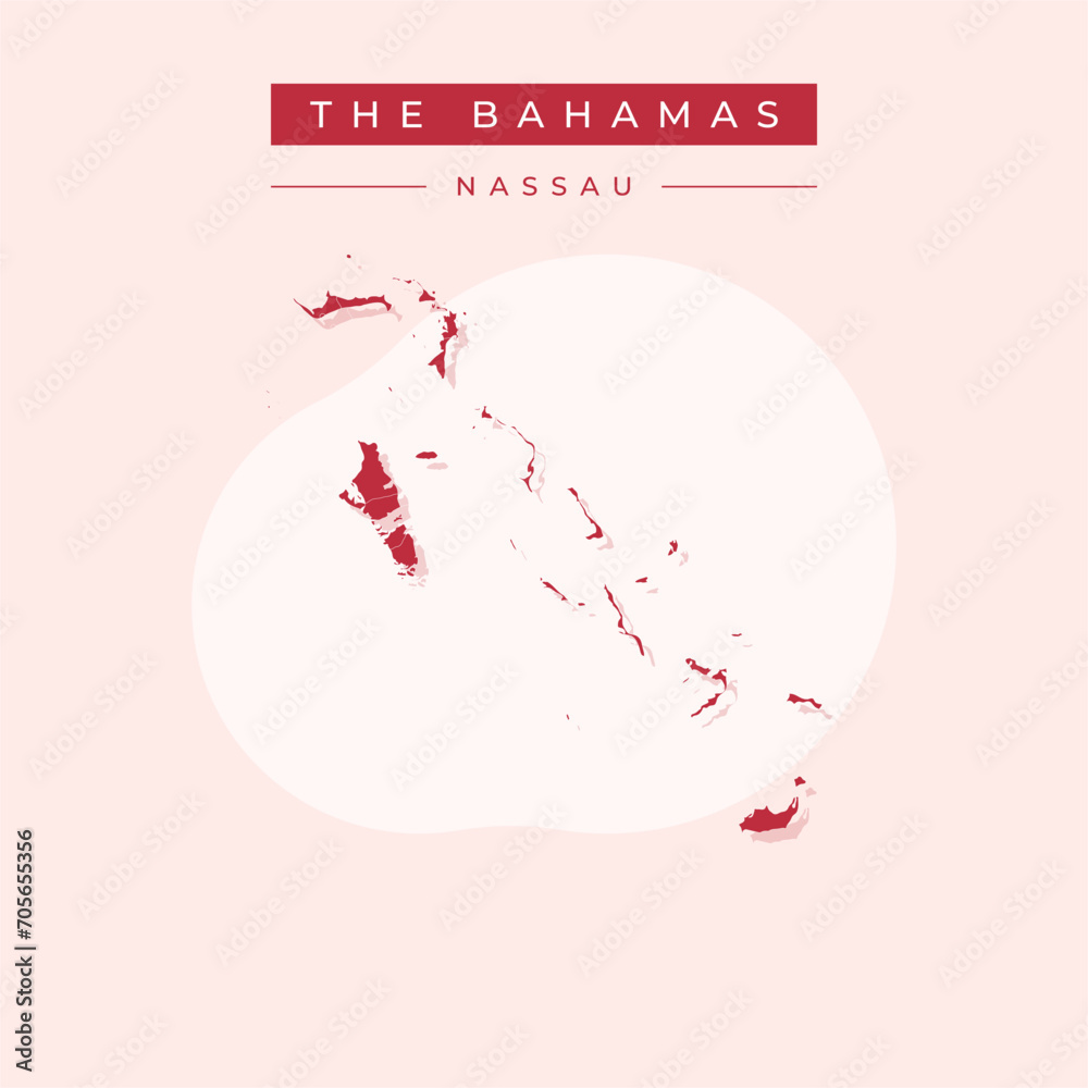 Vector illustration vector of The Bahamas map The Bahamas and ...