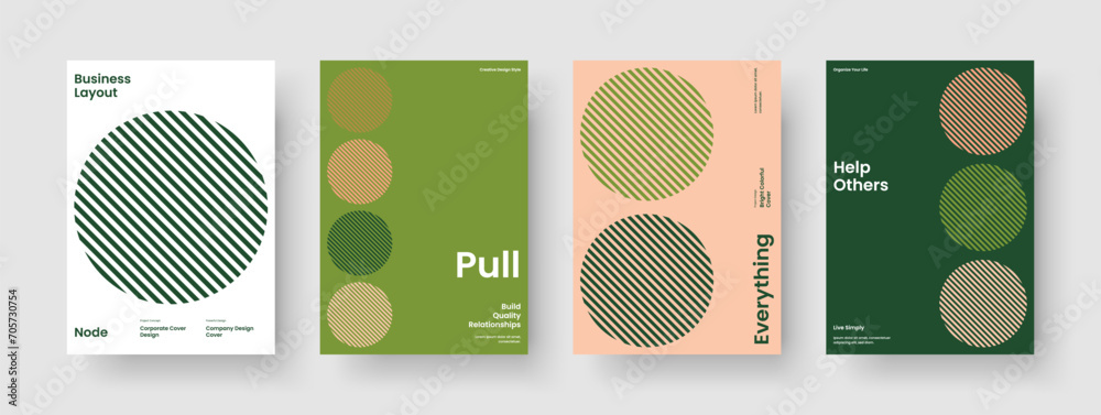 Abstract Banner Template. Isolated Flyer Layout. Creative Background ...
