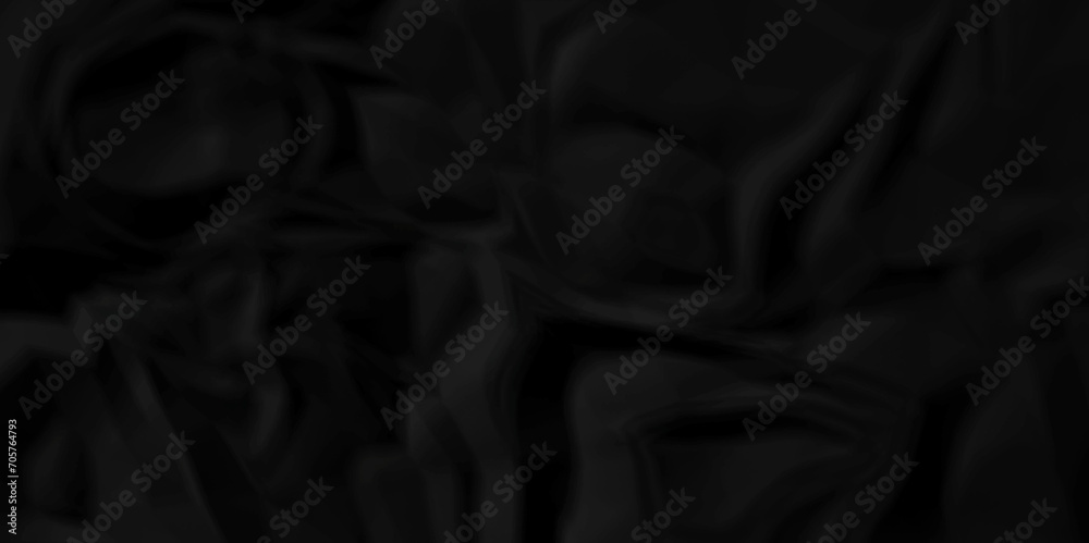 Black ripped wrinkly warp stain. crumpled paper texture. black fabric ...