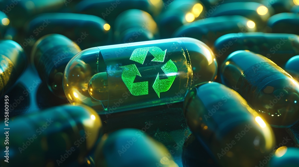 Proper disposal and recycling process of unused or expired medical ...