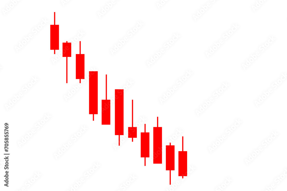 Red Candlestick chart pattern graph transparent png file type Stock ...