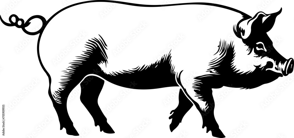 Vetor de Pig SVG bundle, Pig SVG, pig face SVG, pig head svg, pig ...