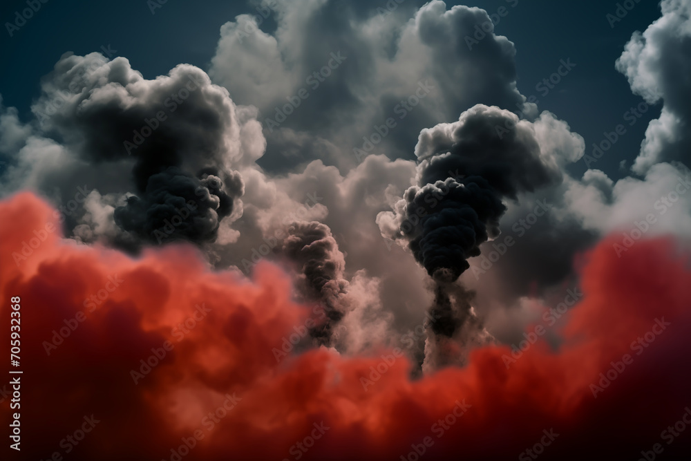 Carbon dioxide emissions. Air Pollution and Climate Change. Smoking ...