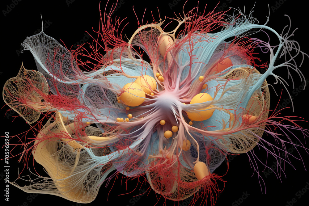 Documenting the intricate structure of a cellular cytoskeleton ...