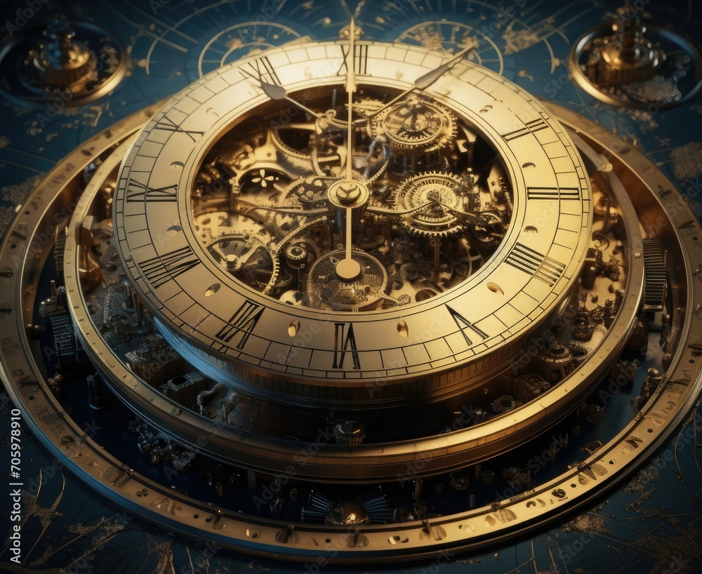 Foto de Travel back in time with an AI-generated vintage world map that ...