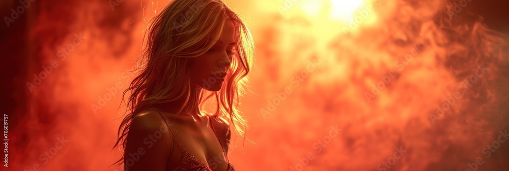 A Sexy Hot Woman In A The Sympathy For Devil Dessous Style Hot Sexy