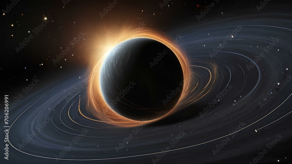 Explore the infinite possibilities of a black hole replacing a star in the Alpha Centauri A ...