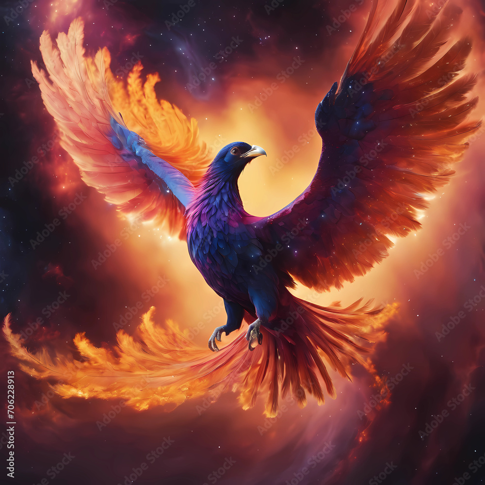 Nebula Phoenix Description The Nebula Phoenix is a cosmic bird with ...