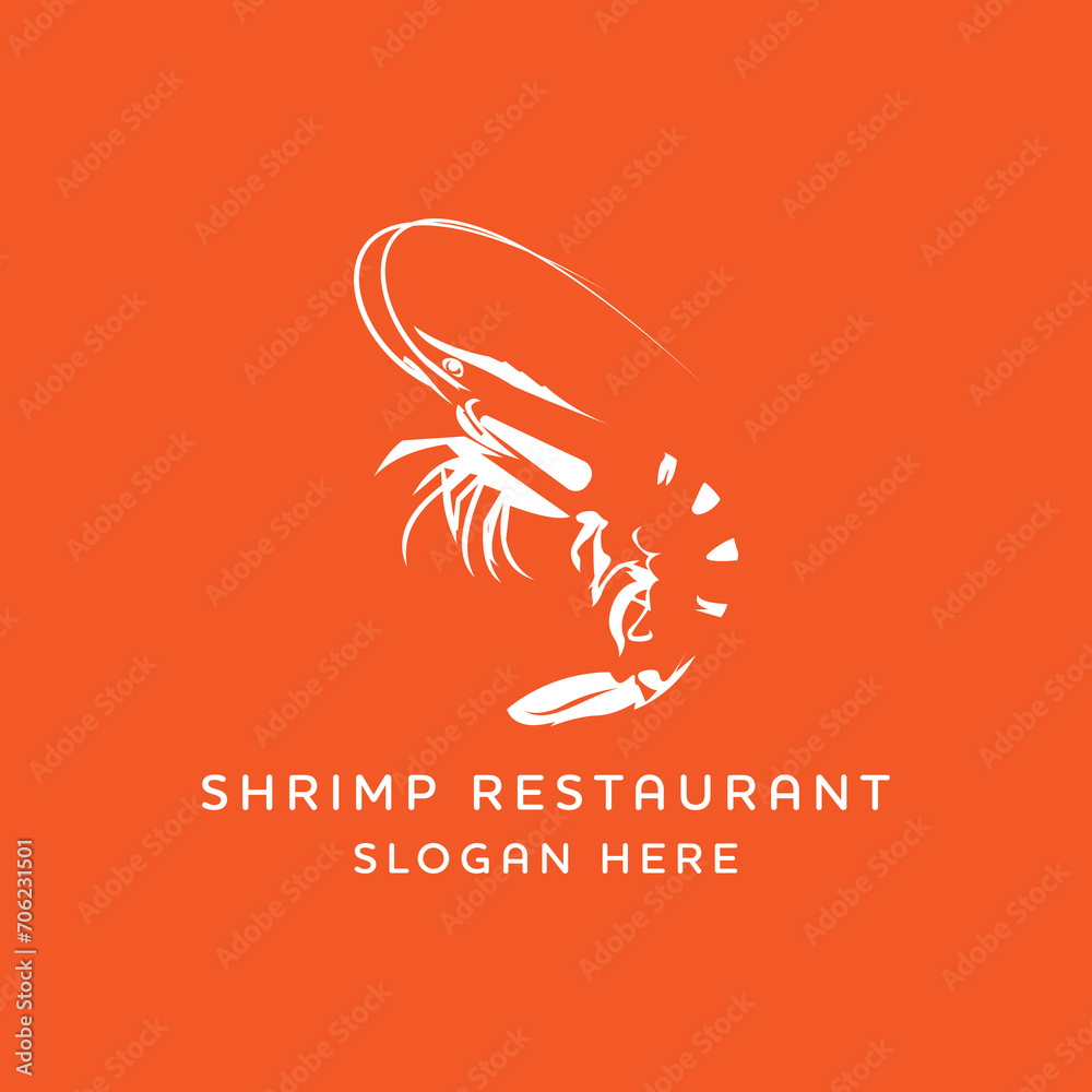 shrimp logo, shrimp icon, shrimp illustration, if you have a shrimp ...
