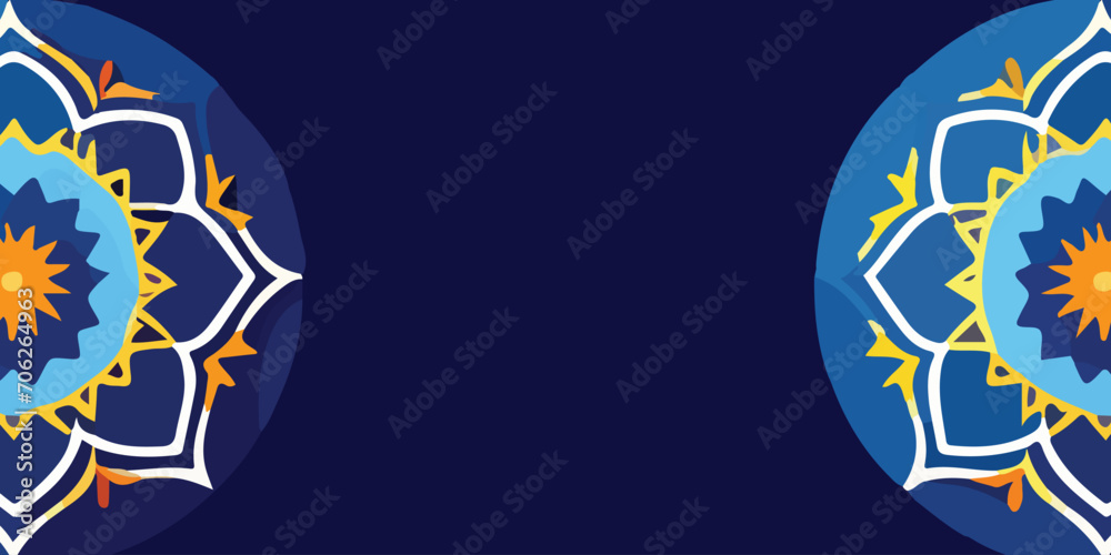 mandala background. Islamic eastern style Arabic arabesque pattern or ...