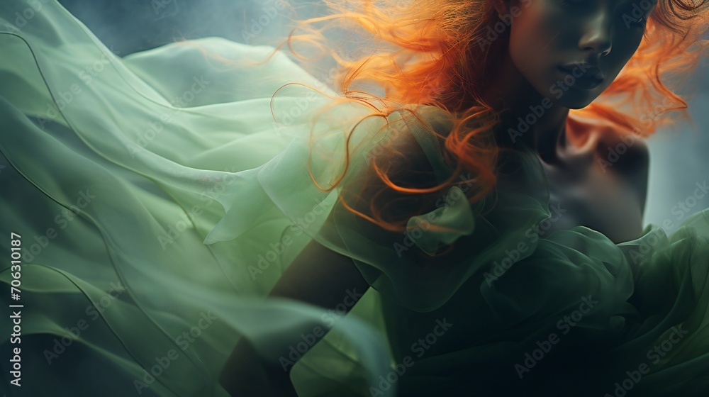 Abstract generative images serving as therapeutic expressions of the ...