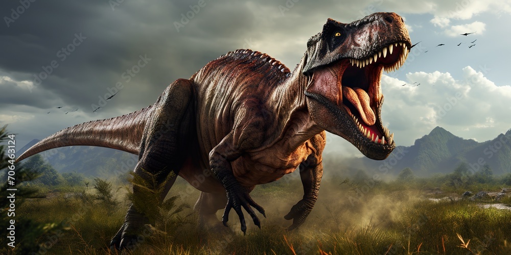 Tyrannosaurus rex also known as T Rex Stock Photo | Adobe Stock
