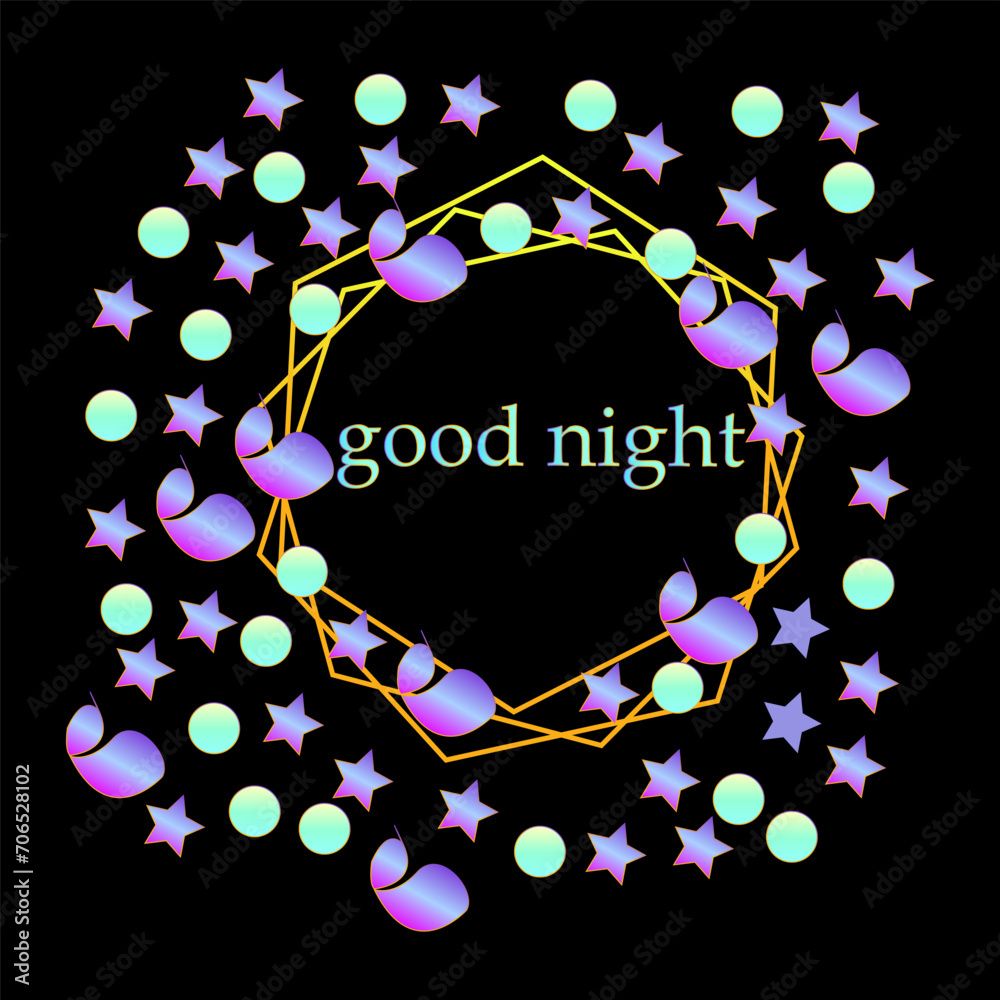 good night wishes with star, good morning wishes with star, beautiful ...