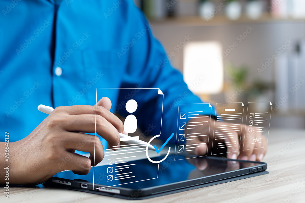 Human resource management technology (HR), Human resource manager ...
