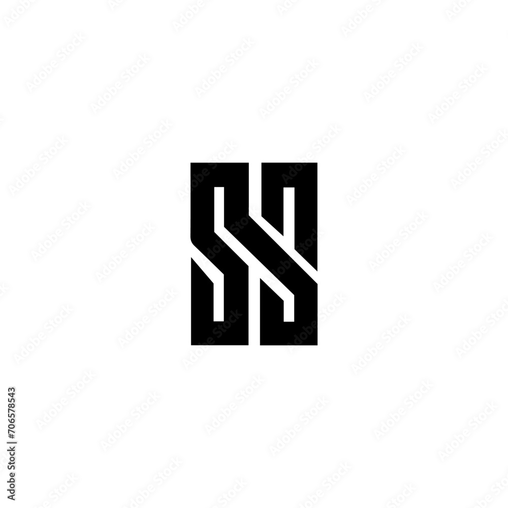 SS logo. S S design. White SS letter. SS, S S letter logo design ...